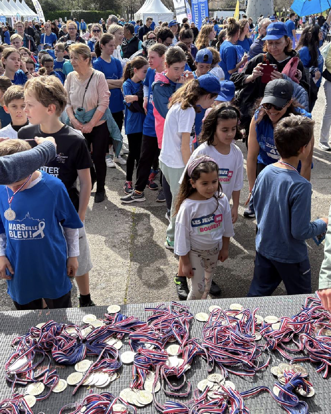 La course Mars bleu à Marseille | Un franc succès - URPS